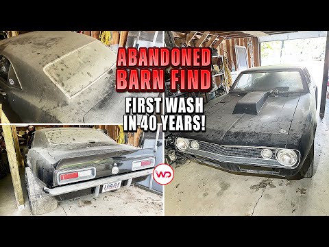 Camaro SS race car restored after 40 years in barn