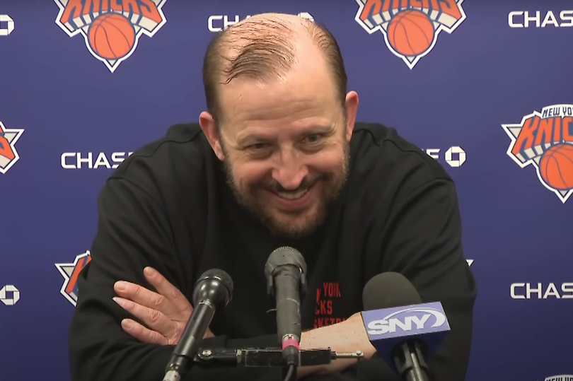 Tom Thibodeau roasts Knicks stars with 8-word reaction to Pope Leo XIV ...