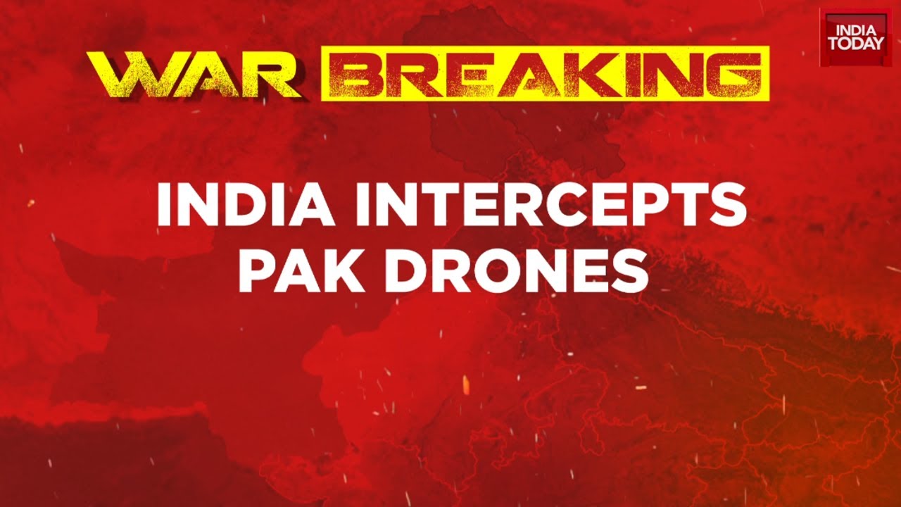 India Intercepts Pakistani Armed Drones Near Military Base In Amritsar