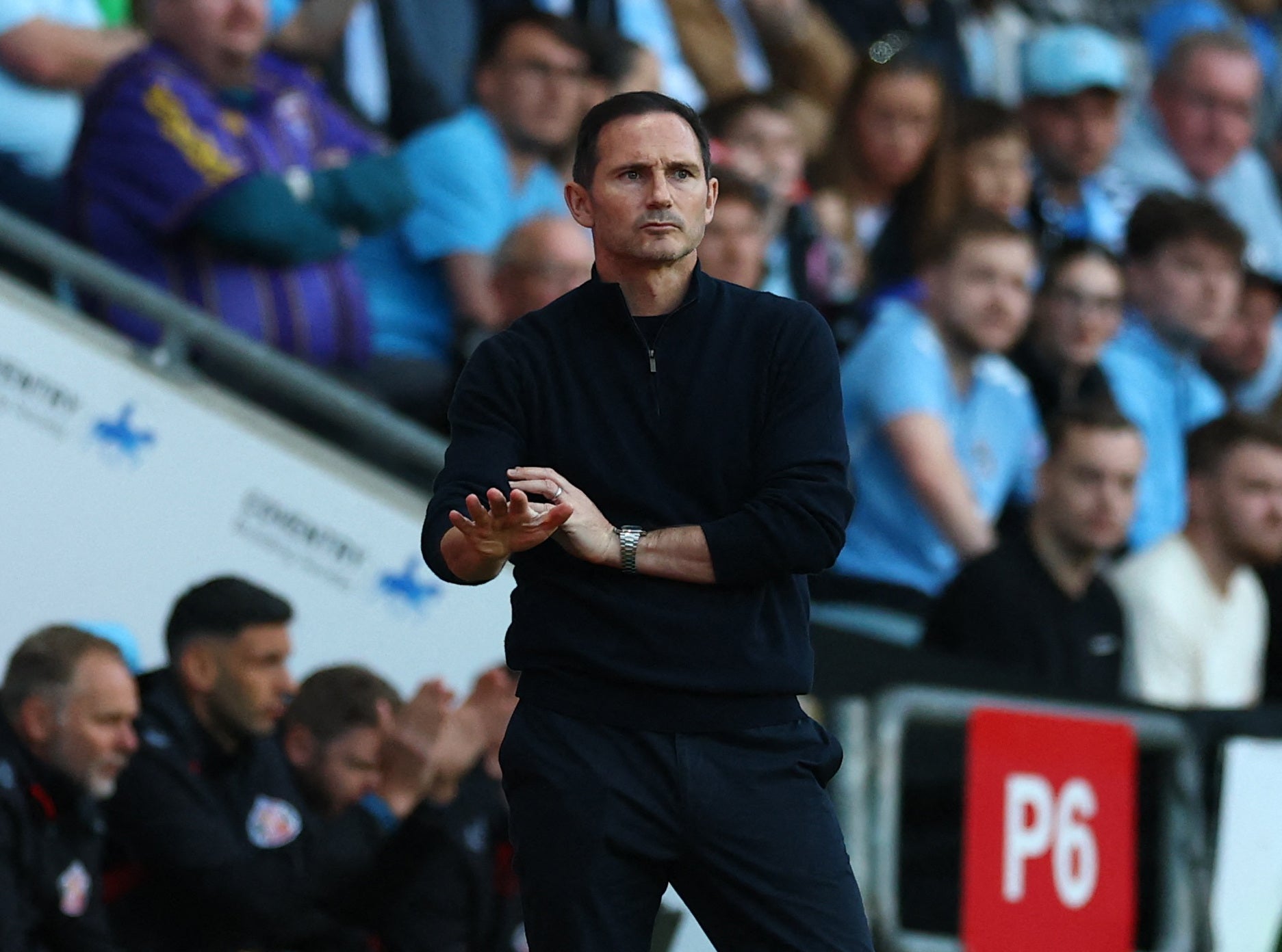 Frank Lampard defiant after Coventry lose first leg of Championship ...
