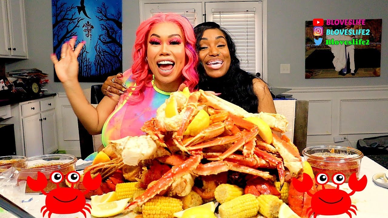 Seafood boil with Wild’N Out star Itslovelymimi