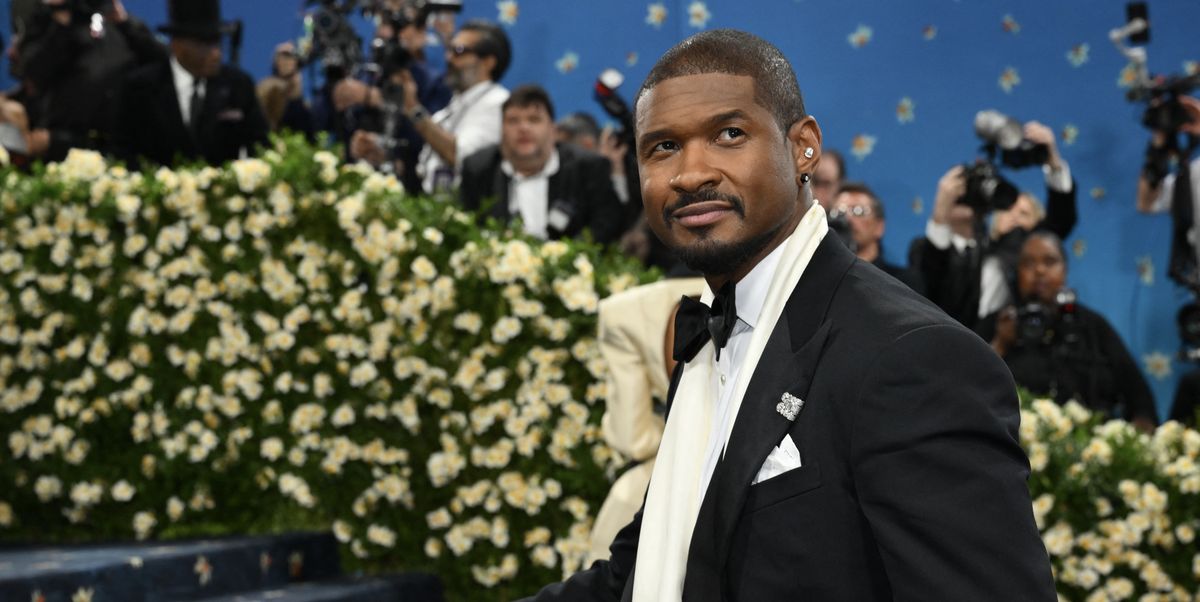 Usher’s 2025 Met Gala Scarf Was a Dandy Touch Done Right
