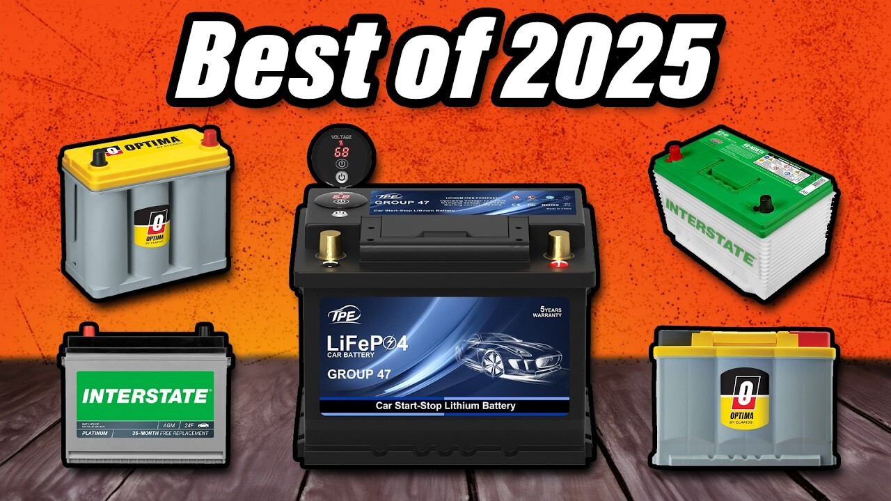 7 Best Car Batteries of 2025 - BCI Size 24, 35, 47, 48, 49, 51r, & 65!