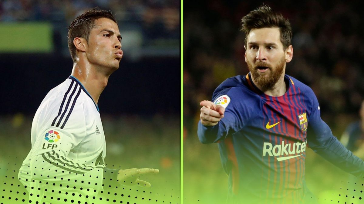Comparing Messi and Ronaldo’s stats during peak Barca v Madrid, 2009-2018