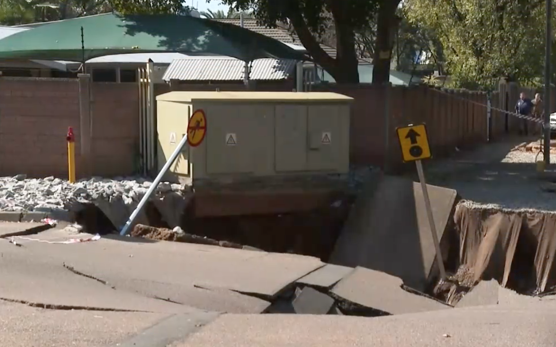 Crumbling infrastructure accelerating Gauteng sinkhole crisis