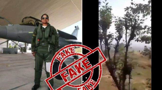 Fake: Govt debunks claims of Indian female Air Force pilot Shivani ...
