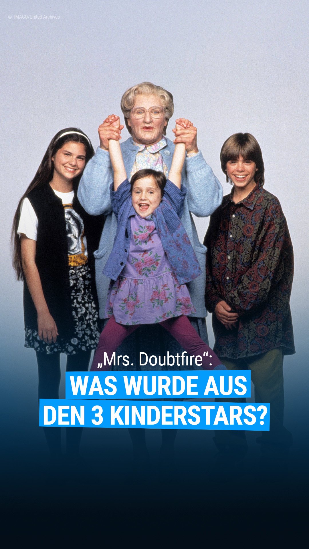 „Mrs. Doubtfire“: So sehen die drei Kids aus dem 90er-Kinohit heute aus