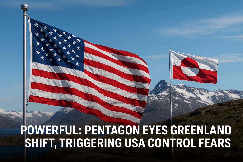 Pentagon Power Grab? U.S. May Shift Arctic Command — Greenland Sparks ...