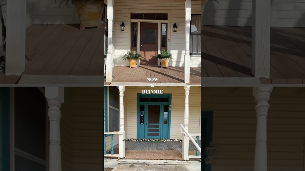 Cottage home tour before and after for practical renovation tips