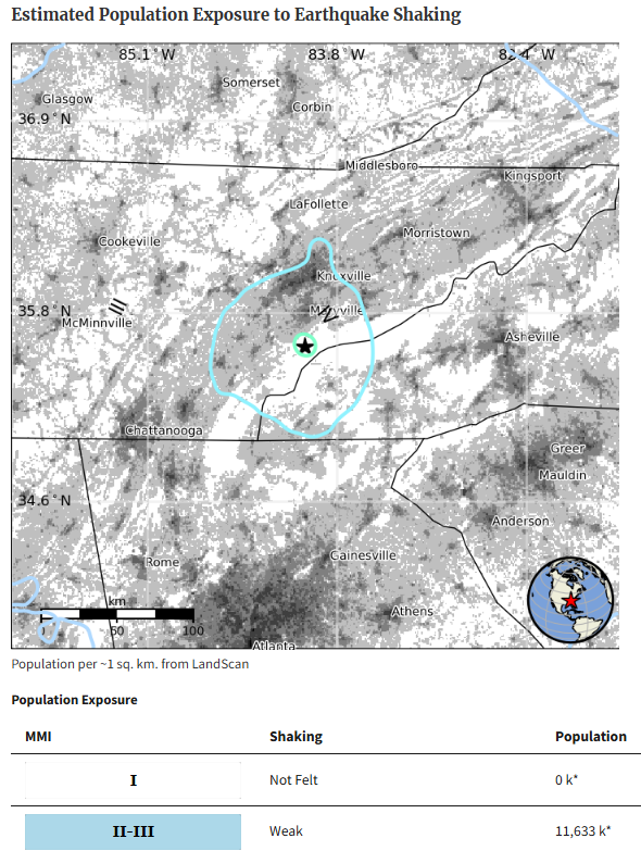East Tennessee earthquake shows our fault lines. Experts say a far ...
