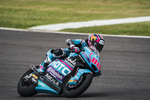 David Alonso, impresionante remontada para terminar en los puntos del ...