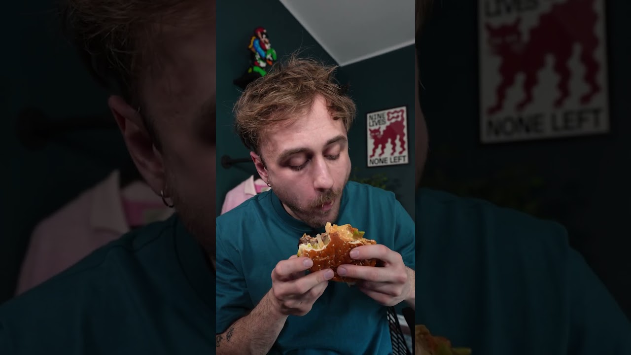 Je teste le nouveau Burger McDo, pour les gros mangeurs ? 🤔