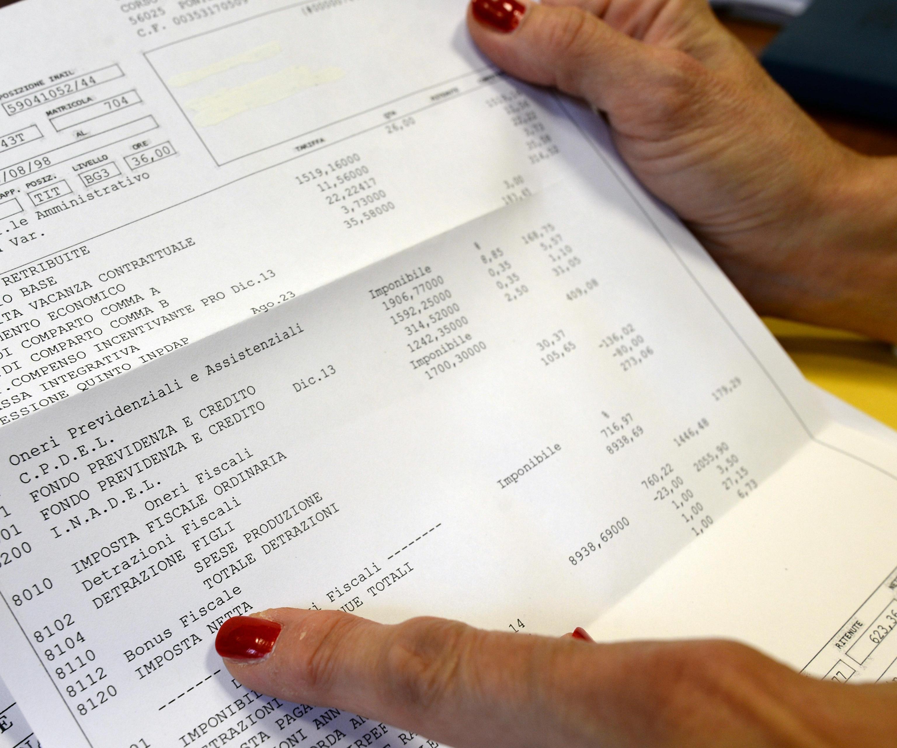 In Trentino retribuzioni lorde sotto la media nazionale