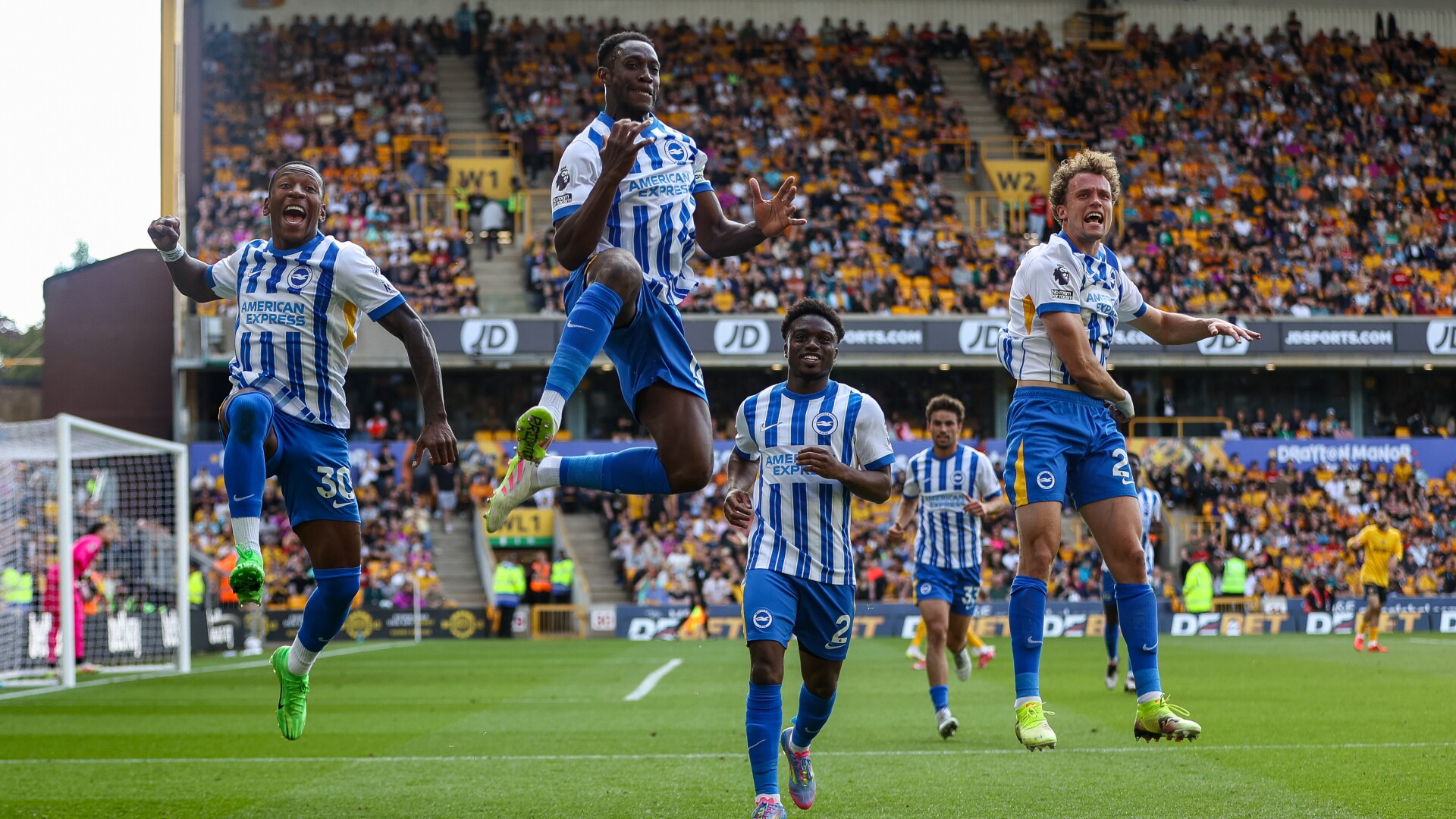 Wolves 0-2 Brighton: Seagulls keep pace in European race