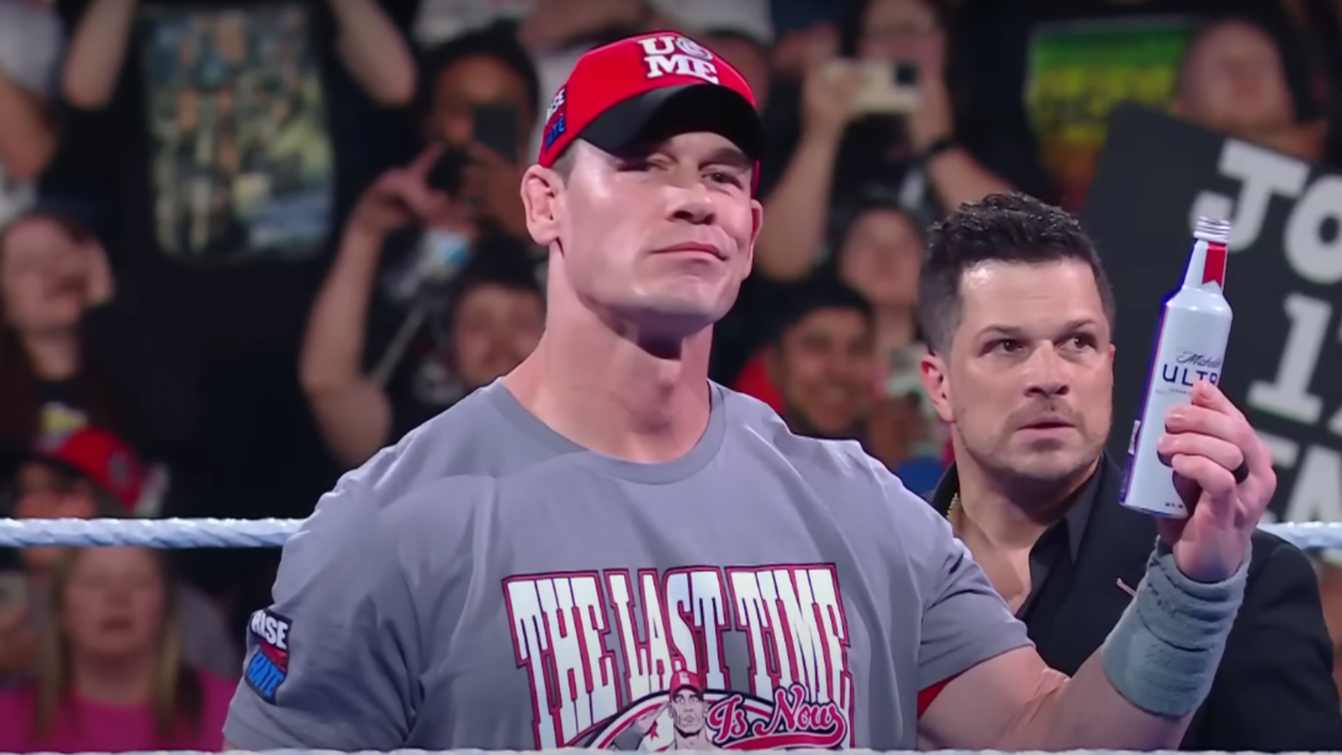 New video shows fan throwing beer bottle at John Cena during SmackDown