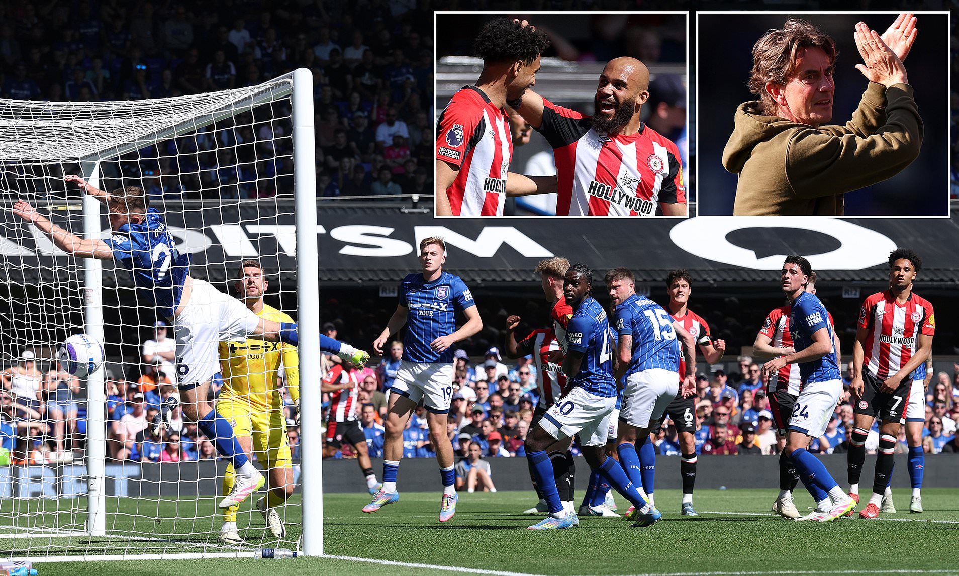 Ipswich 0-1 Brentford: Kevin Schade scores again as Bees boost European ...