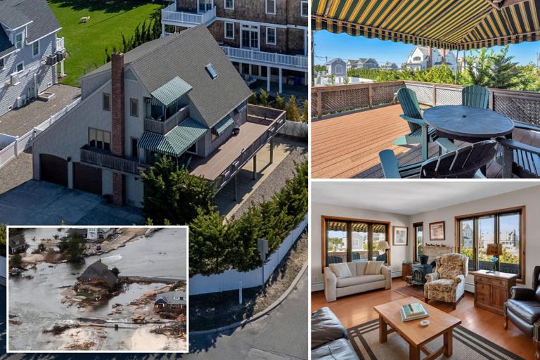 Superstorm Sandy-surviving NJ beach house hits the market for $1.8M
