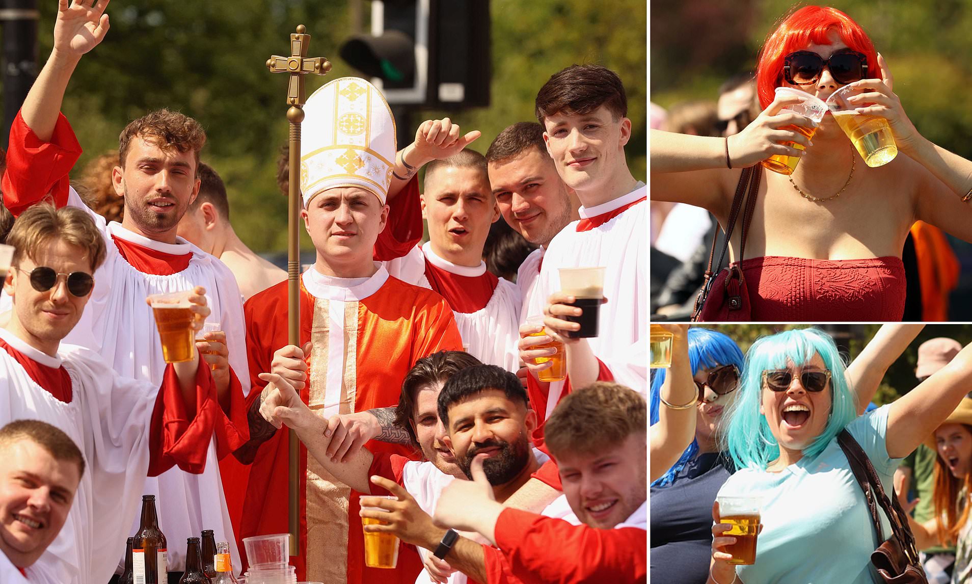 Otley Runners brave mini-heatwave to go on 19-pub booze crawl as ...