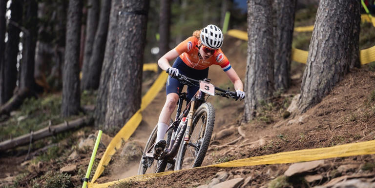 Puck Pieterse maakt favorietenrol waar op eerste NK Shortrace