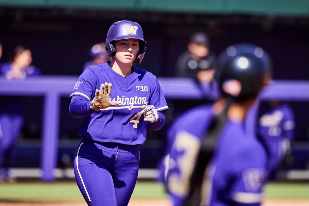 Washington Softball star named to All-Big Ten Defensive Team