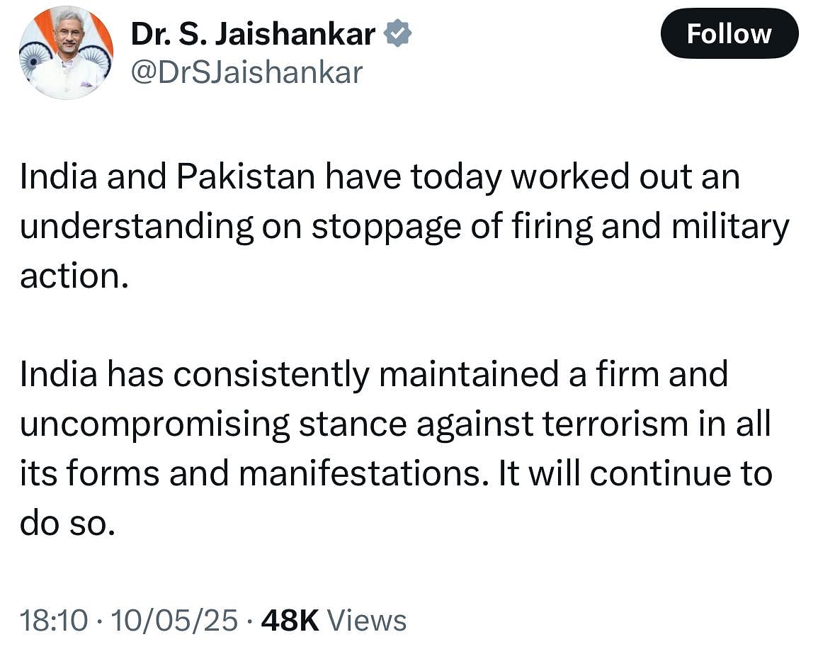 LIVE | India-Pakistan: India announces ceasefire, Misri says DGMOs of ...