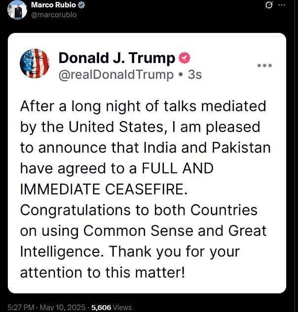 LIVE | India-Pakistan: India announces ceasefire, Misri says DGMOs of ...