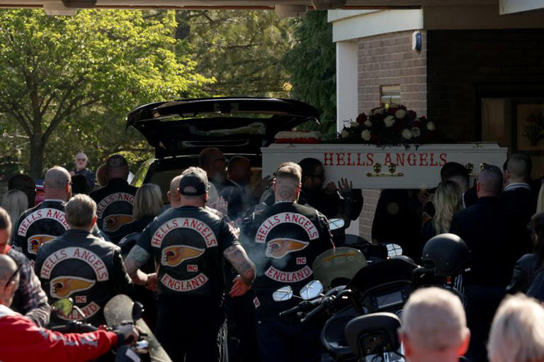 'A legend in motion' - Beloved South Shields biker laid to rest ...