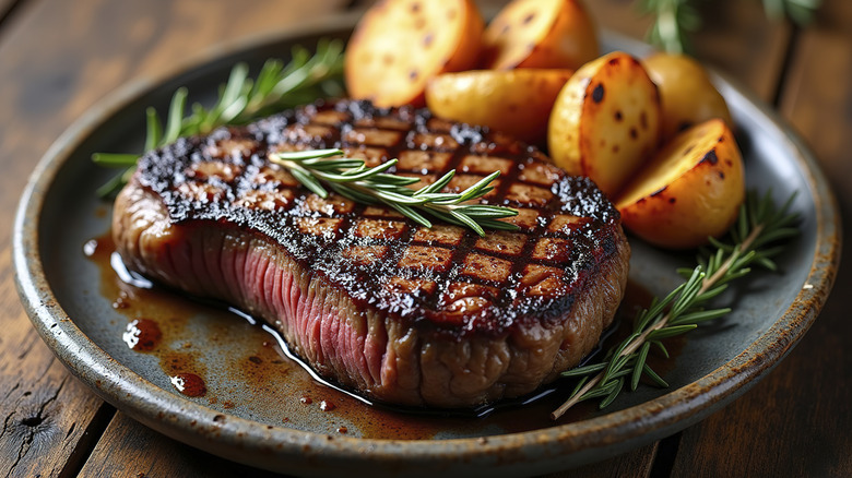 The Telltale Sign You Didn't Allow Your Steak To Rest Long Enough