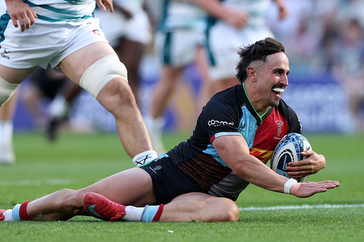 Cadan Murley hat-trick helps Harlequins to emphatic win over Gloucester