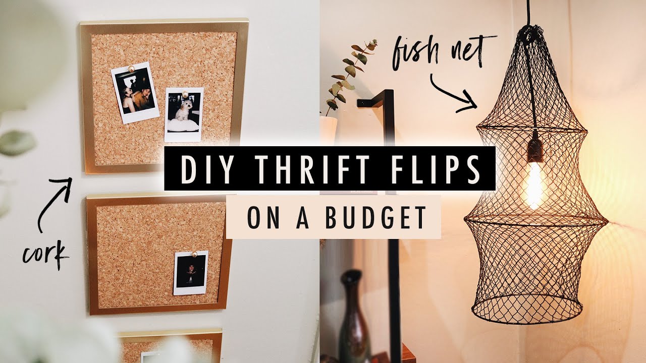 DIY Thrift Flip Decor & Clothing That Save You Money