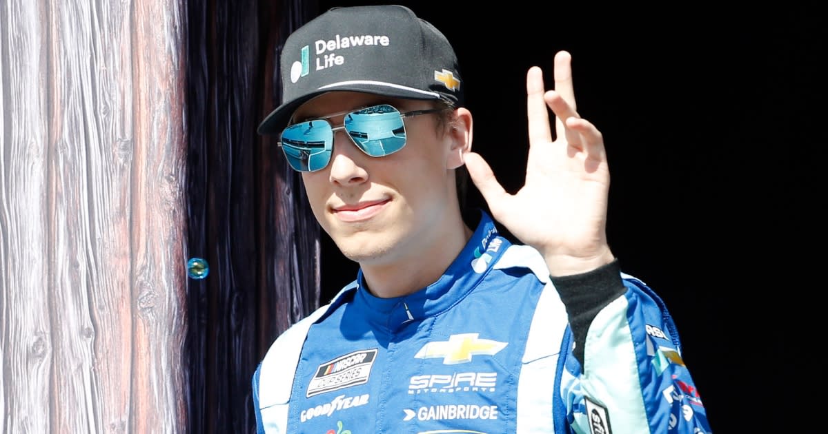 Carson Hocevar explains meaning behind flipping off Layne Riggs at Kansas