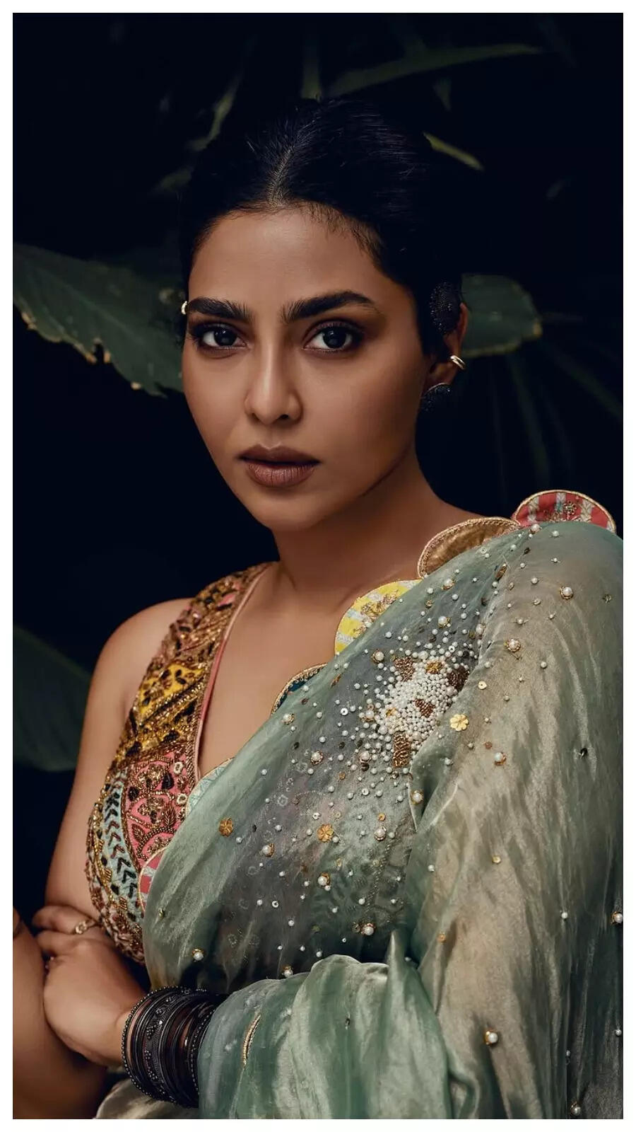 Aishwarya Lekshmi in ivory elegance