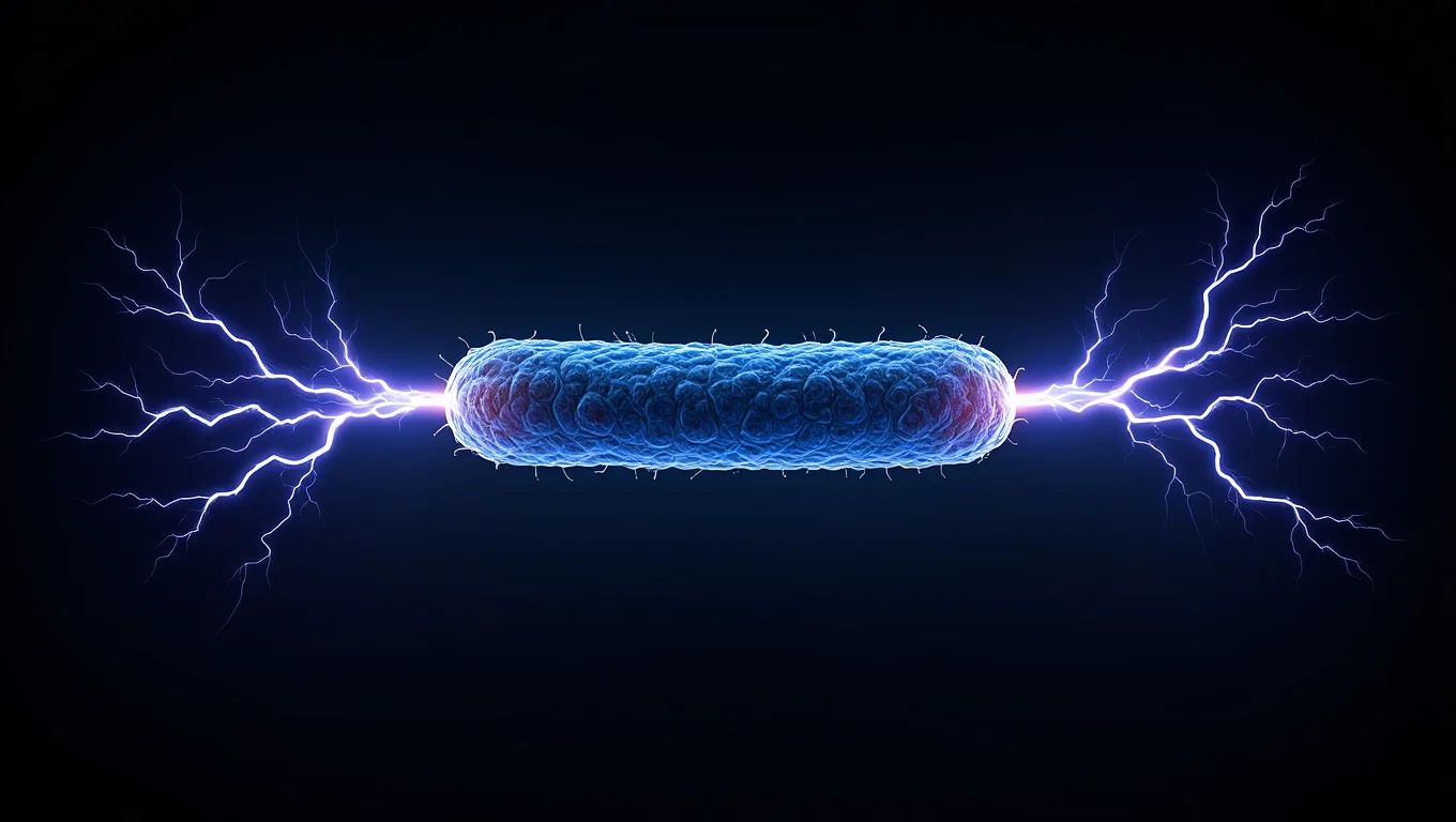 Esta bacteria es un verdadero cable eléctrico natural ⚡