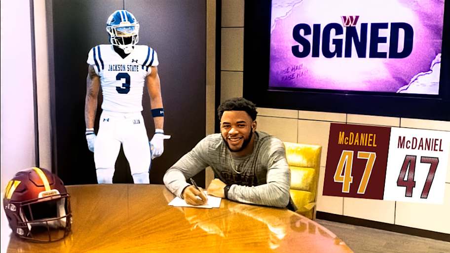 Jackson State Star Rob McDaniel Joins Commanders Rookie Minicamp: Ready ...