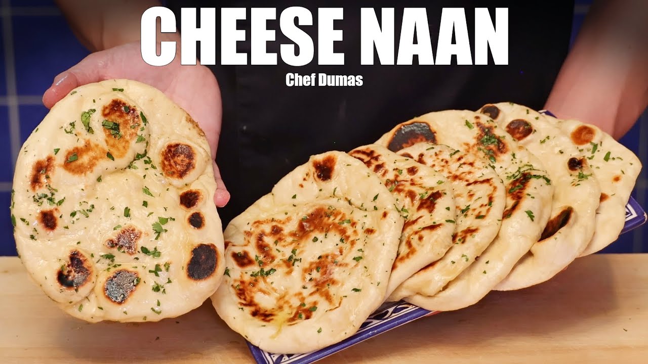 CHEESE NAAN : Une recette simple et facile pour avoir des naans faits ...