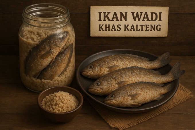 Ikan Wadi, Warisan Rasa Fermentasi Ikan Khas Kalteng yang Bikin Ketagihan