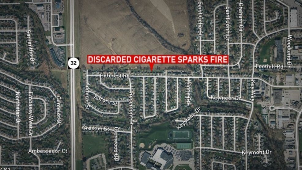 Cigarette sparks early morning fire at Dubuque home