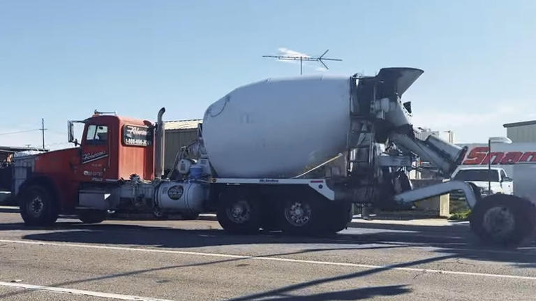 Why Do Some Cement Trucks Have Extra Wheels At The Top?