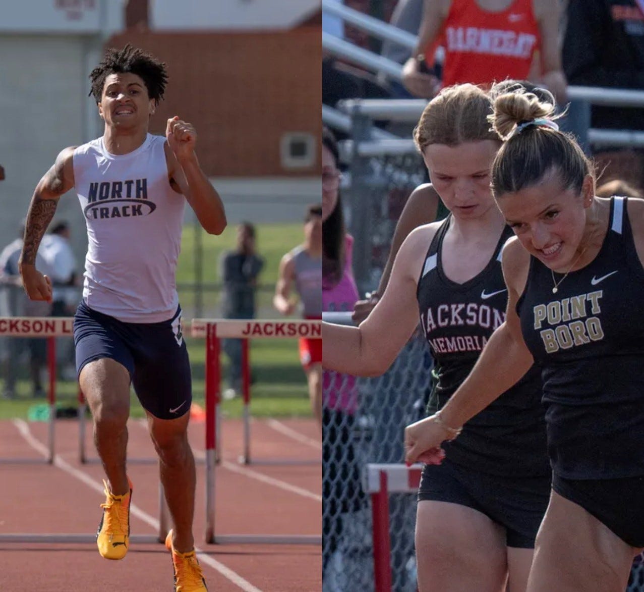 Track: Stunning performances as Point Boro, Toms River North win Ocean ...