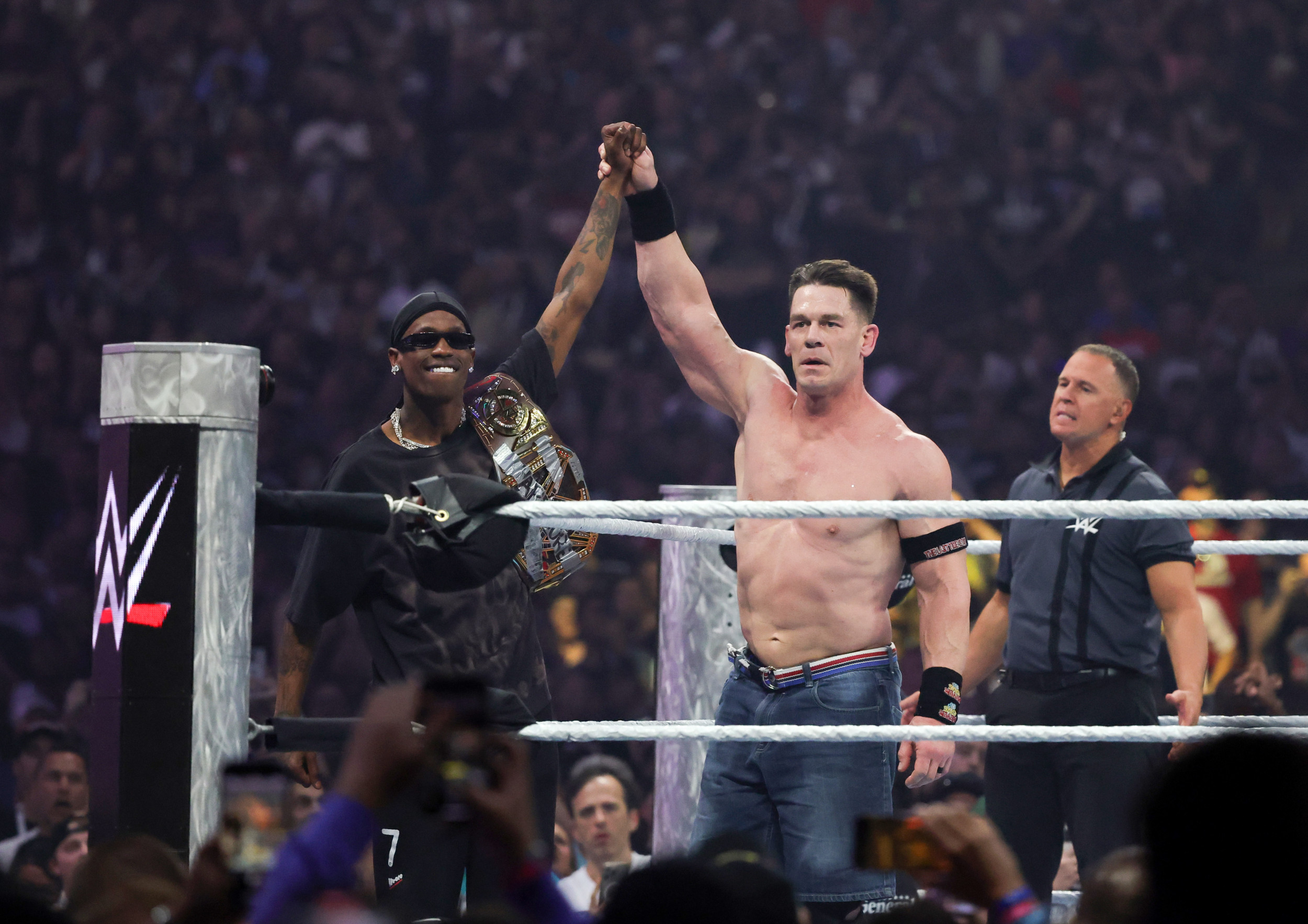 Travis Scott Reportedly Has Falling Out With WWE