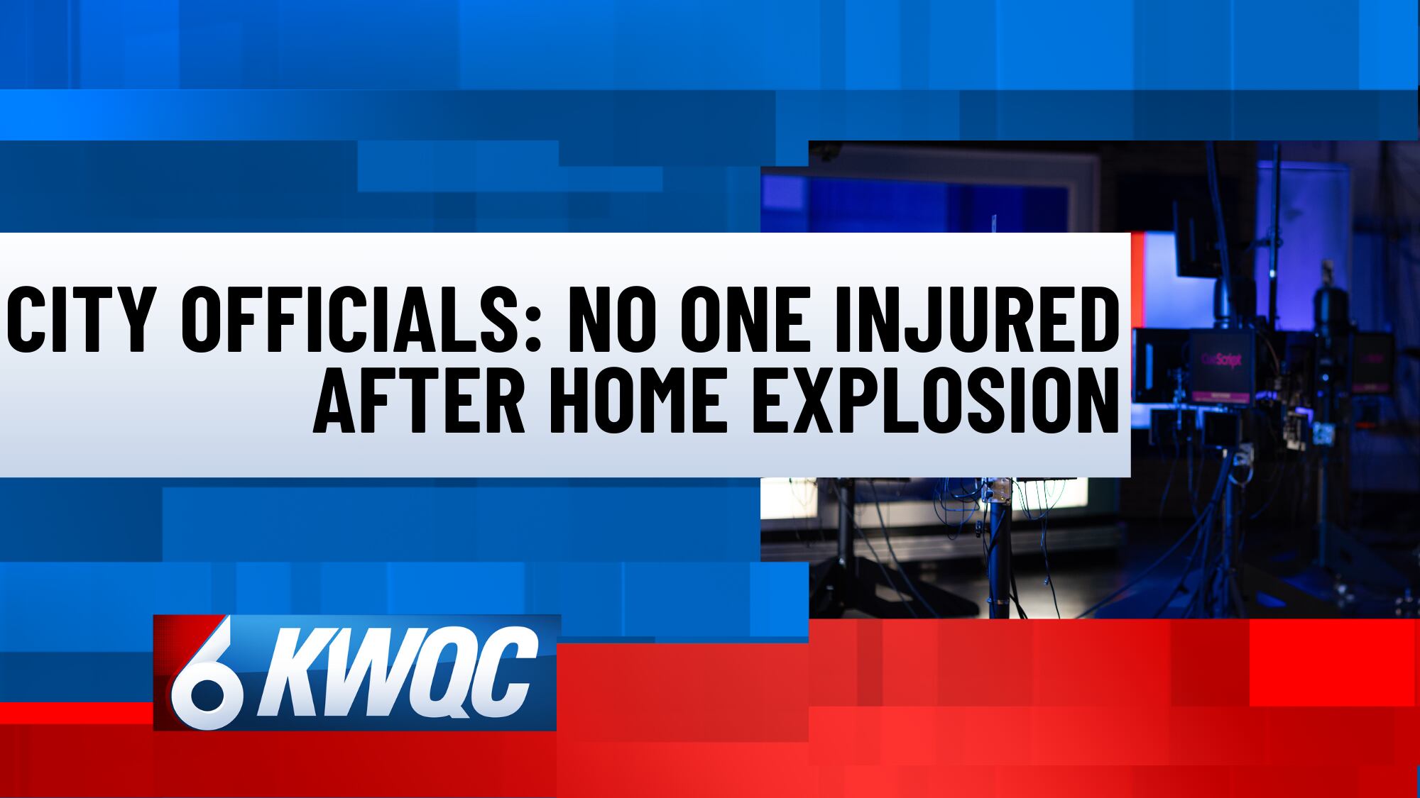 City officials: No one injured after explosion at home