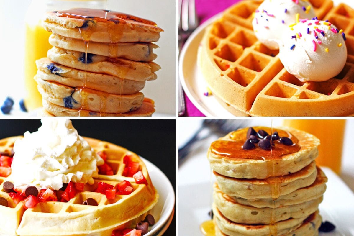 Stack ’Em High! Pancakes, Waffles, & Sauces for the Ultimate Brunch