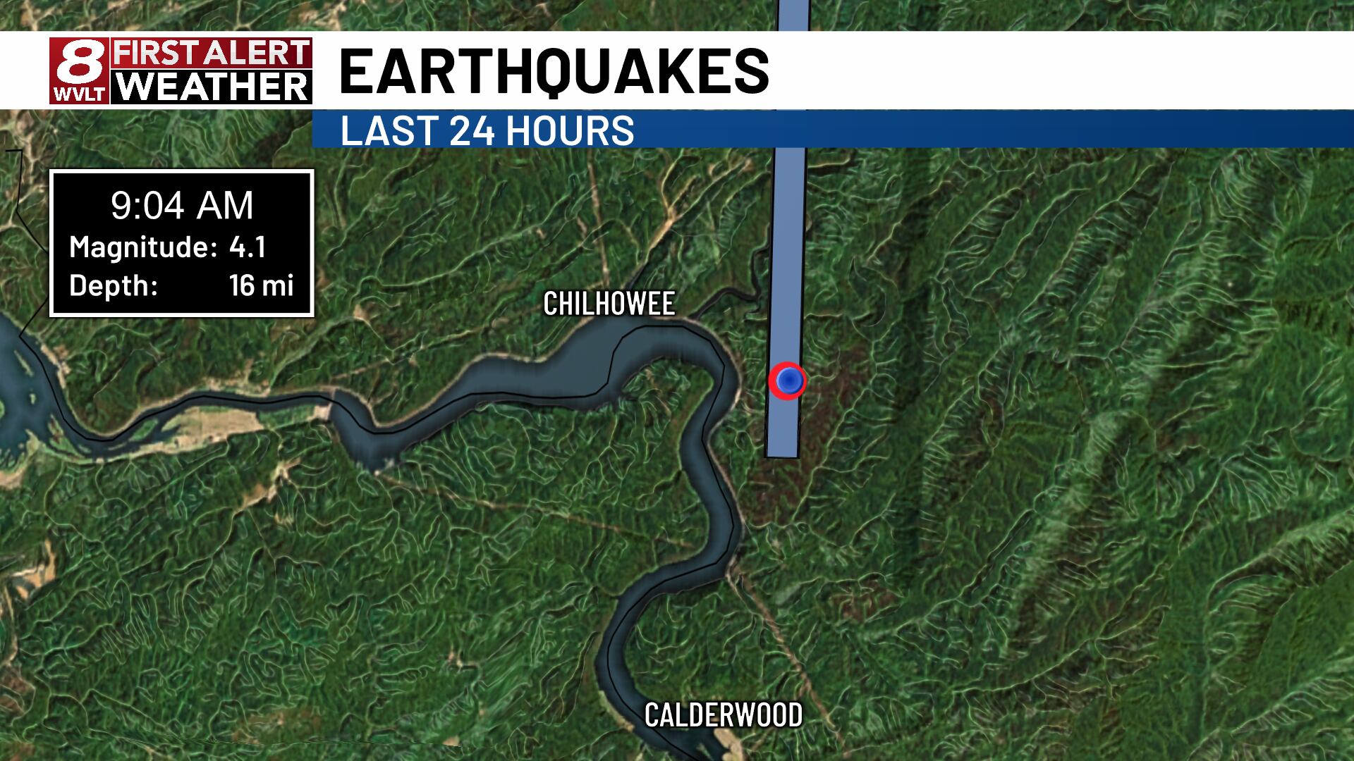 4.1 magnitude earthquake felt across East Tennessee