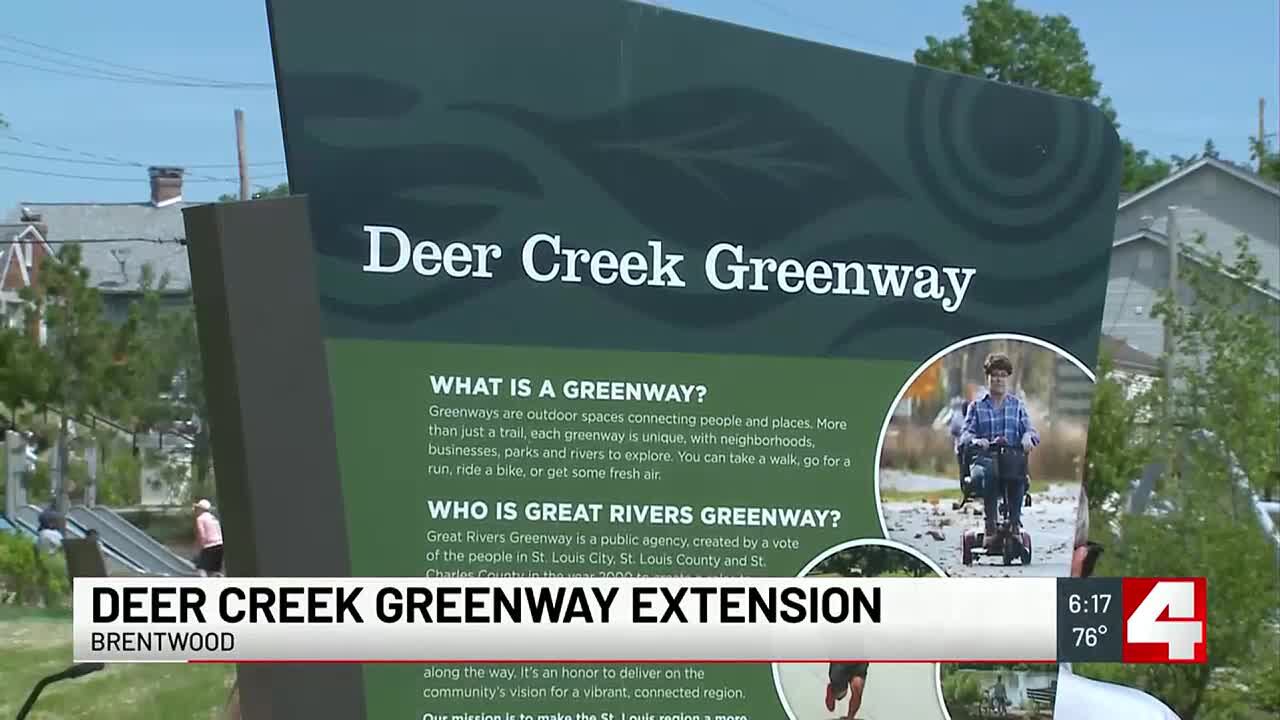 Deer Creek Greenway Extension now open in Brentwood