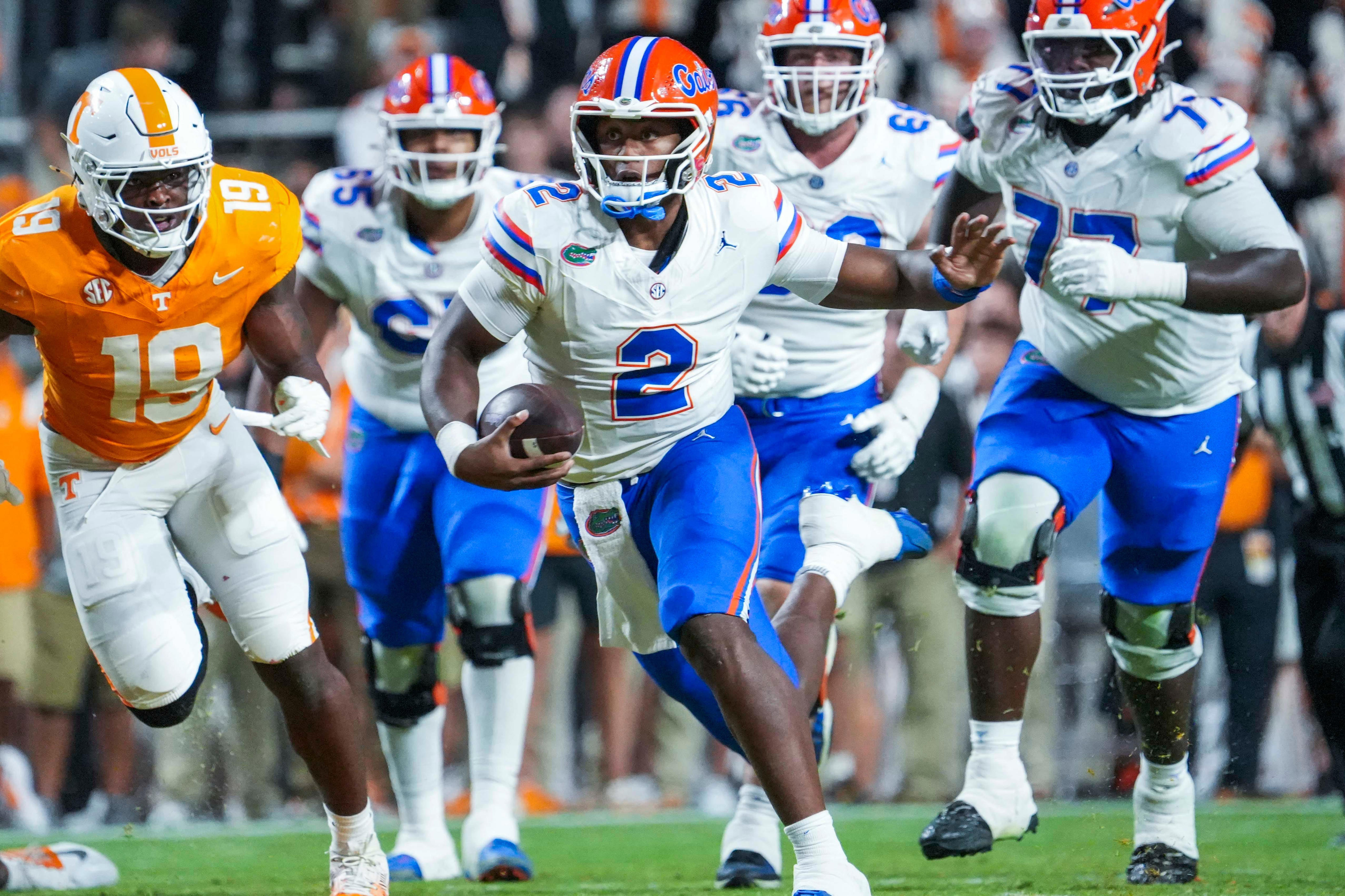 ESPN notes Florida football's home dominance vs Tennessee