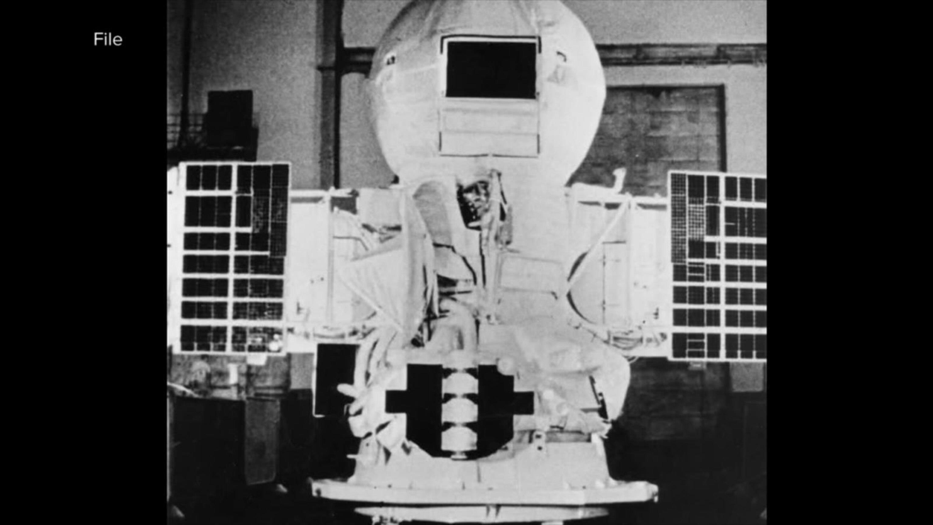 Soviet-era spacecraft remains return to Earth