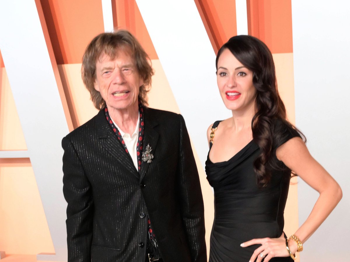 Mick Jaggers Verlobte scherzt über 44 Jahre Altersunterschied