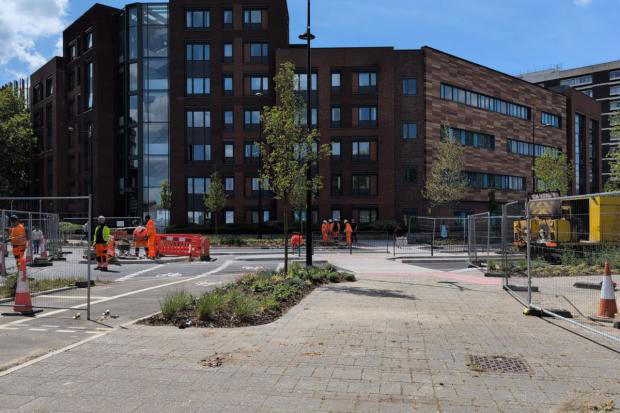 Part of Fleming Way reopened to public for first time in months