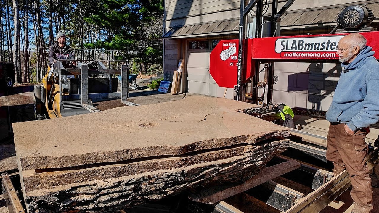 John Came Back with a Wild White Oak Crotch