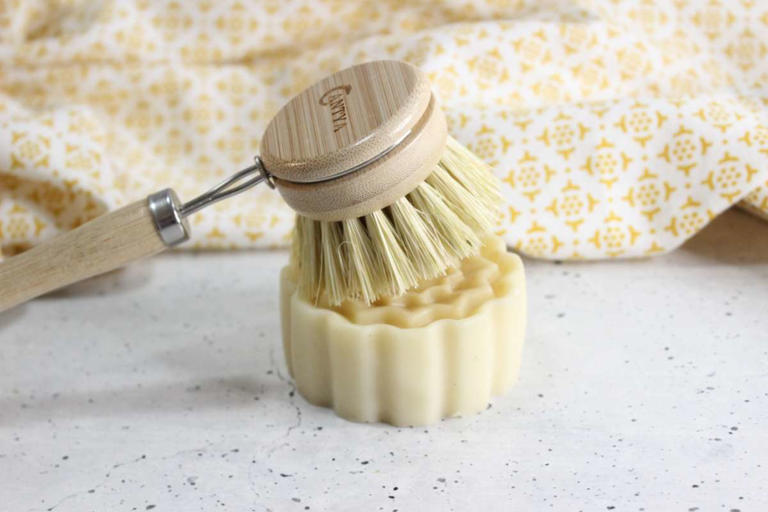 DIY homemade dish bar soap